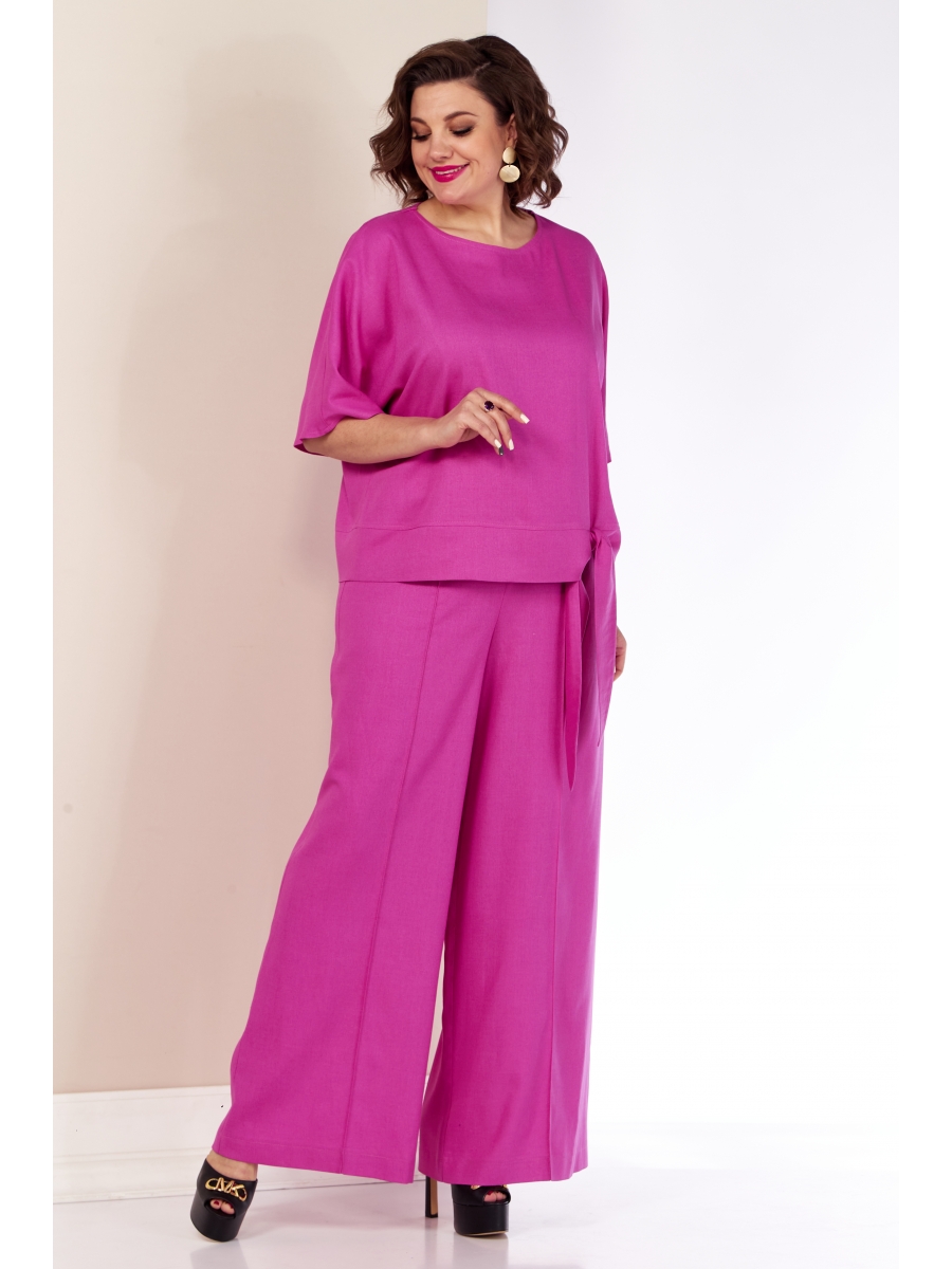 Брючный костюм Shetti арт: 4055 фуксия купить от белорусских производителей за 7489 руб. — с ...