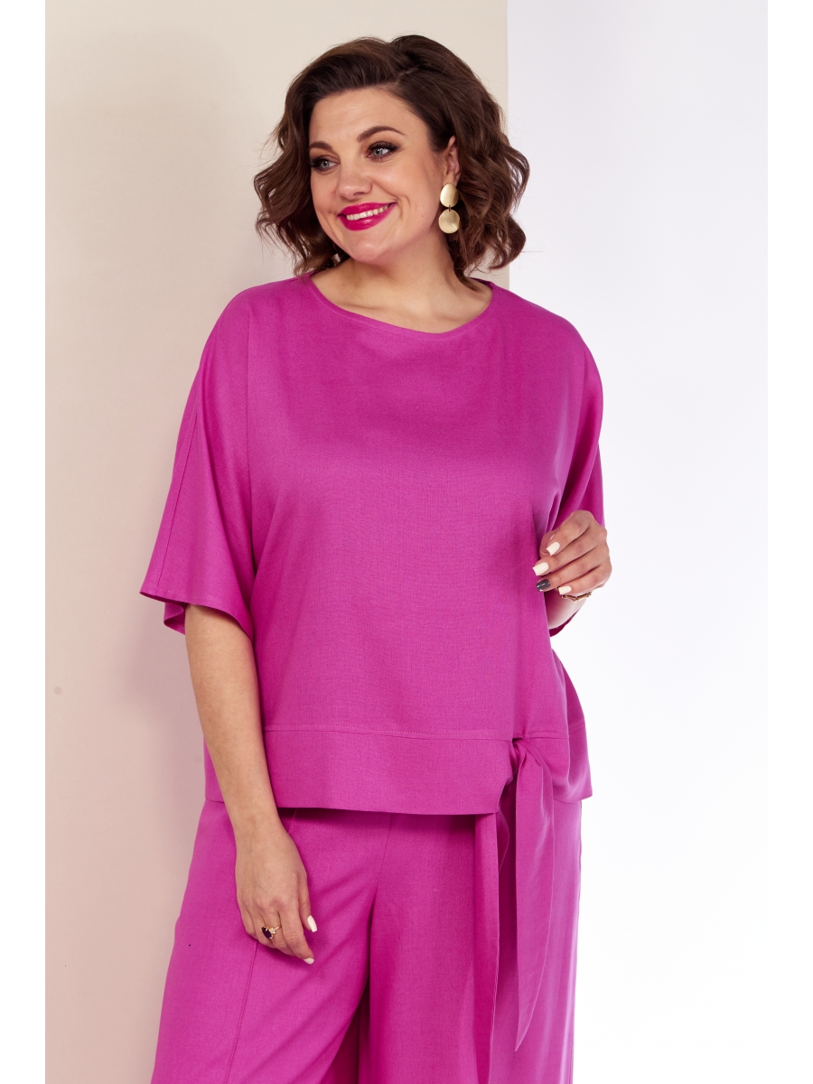 Брючный костюм Shetti арт: 4055 фуксия купить от белорусских производителей за 7489 руб. — с ...