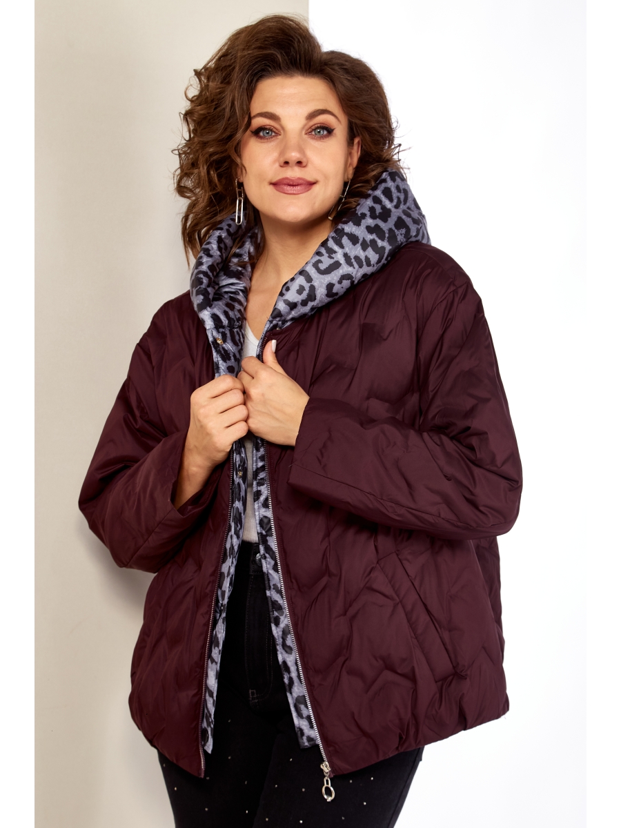 Куртка Shetti арт: 2192 винный купить от белорусских производителей за 12120 руб. — с доставкой ...